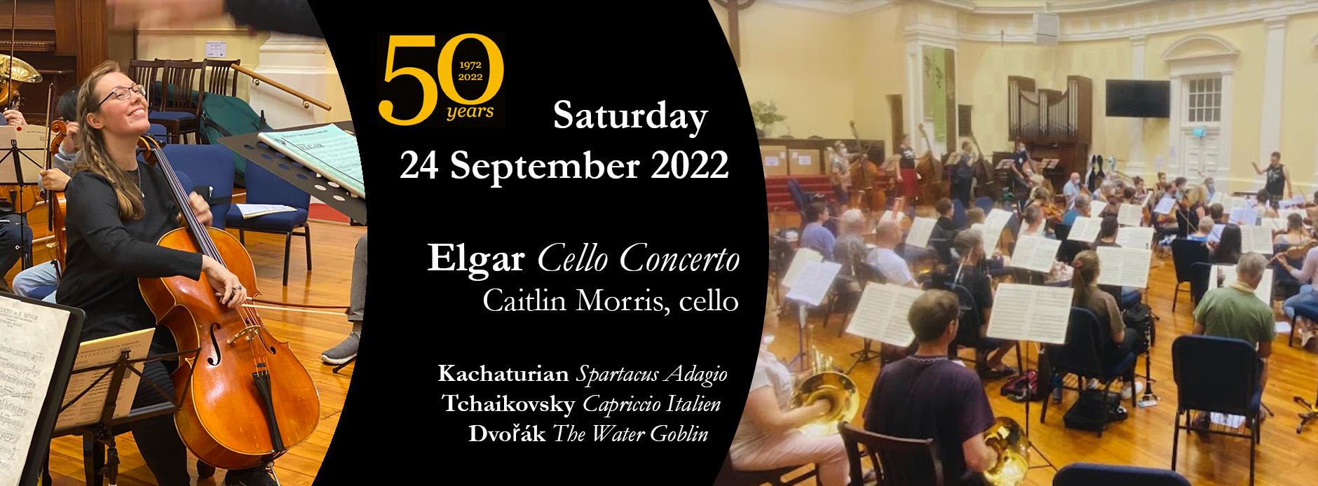 Concert — 24 September 2022 – Wellington City Orchestra